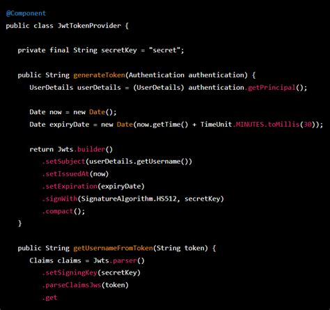 Token Based Api Authentication With Spring And Jwt