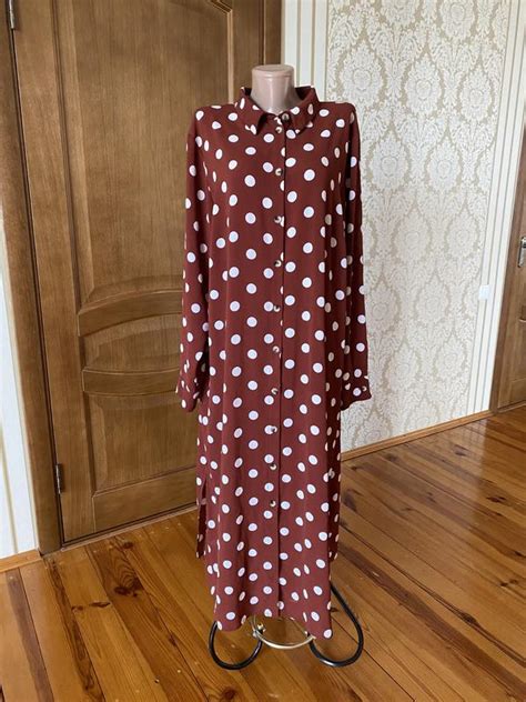 Красиве плаття в горохи — ціна 640 грн у каталозі Сукні міді Купити жіночі речі за доступною