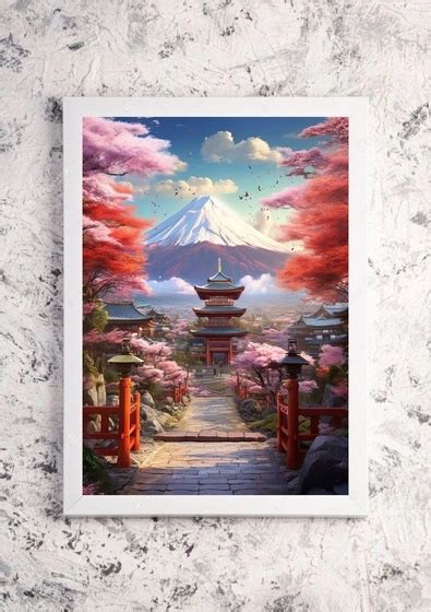 خرید و قیمت تابلوی فنگشویی برج پاگودا یا برج دانش مخمل ترب