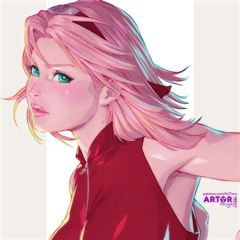 À о эо ﻿ Arttoru Art® R D Están Sakura Haruna Sakura Haruno Naruto Naruto