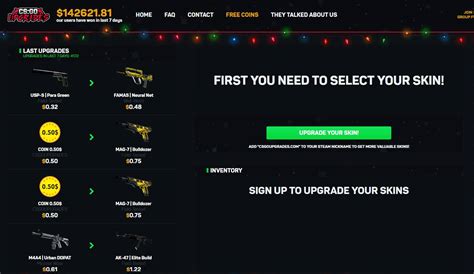 CSGOUpgrades Review If You Want To Upgrade Your CS GO Skins Top100 List Com