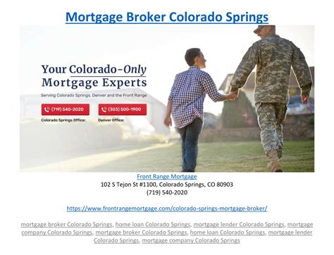 Ppt Mortgage Broker Colorado Springs Powerpoint Presentation Free