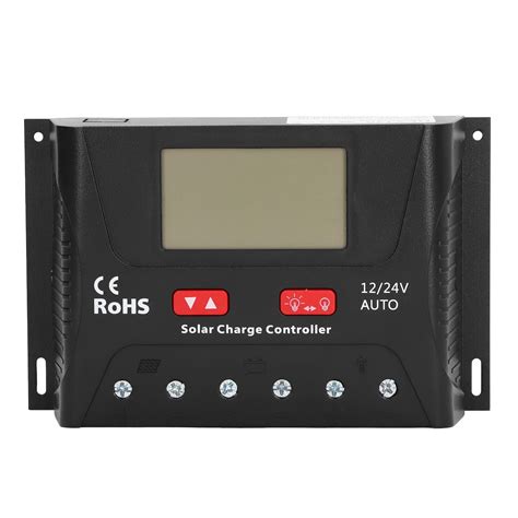 uadme solar charge controlle solar charge discharge controller lcd