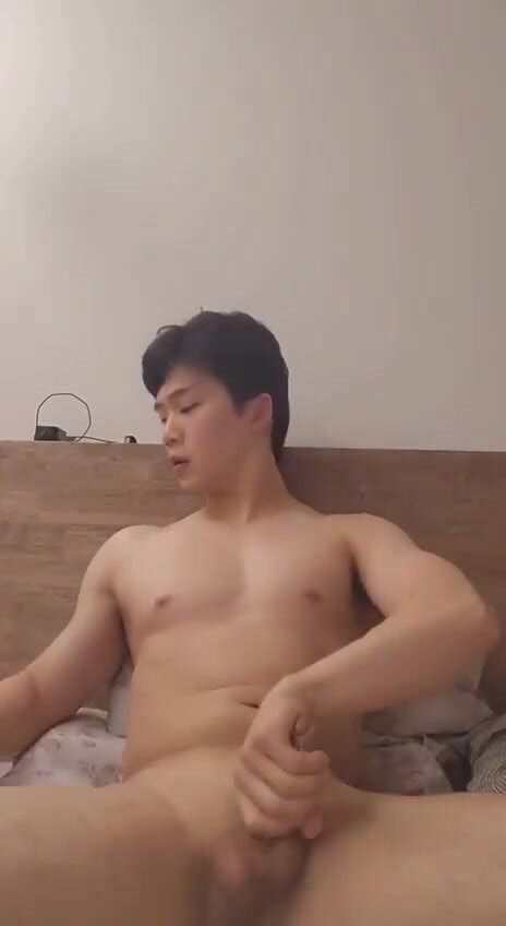 Korean Handsome Masturbation