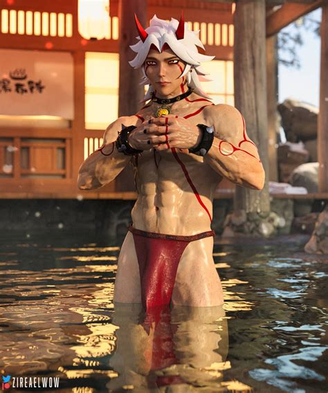 Arataki Itto Hot Springs By Zireaelwow On Deviantart