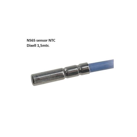 Dixell Ns6s Ntc Temperature Inox Probe 40 120°c Silicon 1 5meter