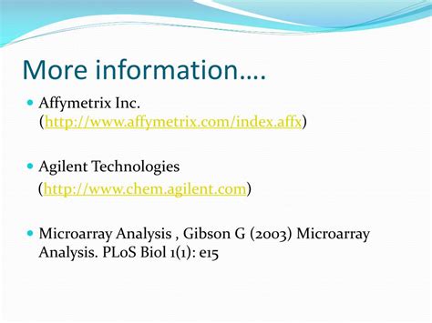 Ppt Statistical Techniques For Temporal Microarray Data Analysis