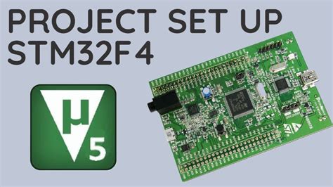 How To Set Up A Keil Ide 5 Project Program The Stm32f4 Discovery Board Youtube