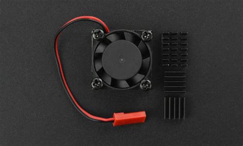 Raspberry Pi Single Cooling Fan Kit Compatible W Raspberry Pi 3B 3B 4B RobotShop