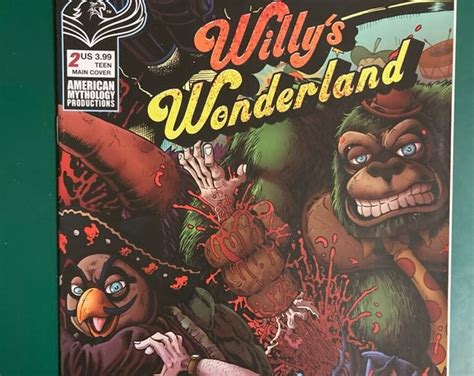 Willys Wonderland 2 Comic By American Mythology Comics Etsy
