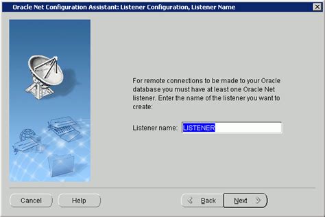 Create Oracle Database 12c Listener