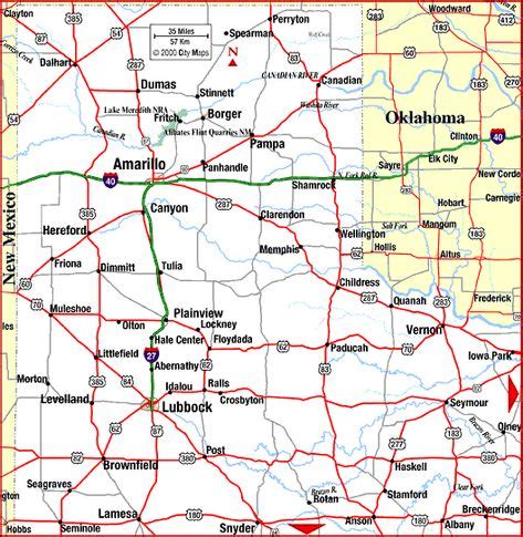 Map Of Texas Panhandle Cities Oconto County Plat Map