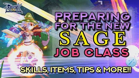 Preparing For The New Sage Class Skills Items Tips And More Youtube