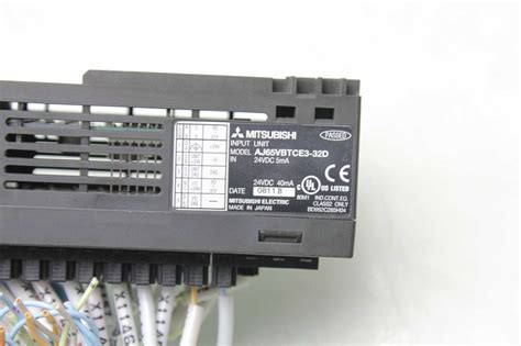 Mitsubishi Aj65vbtce3 32d Cc Link Compact Remote Input Module Sink Input Ebay