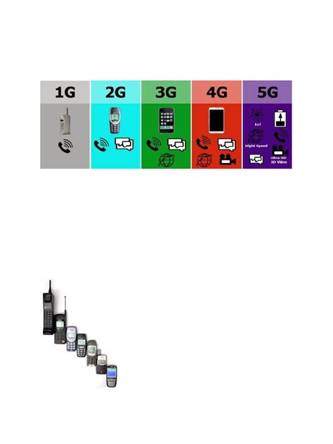 Cellular Networking Technology Generations Pdf 4 G Cellular Network