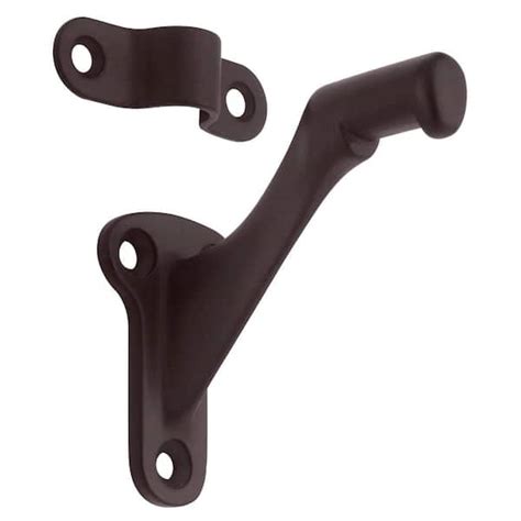 Everbilt Solid Brass Handrail Bracket B47500p Pl C The Home Depot