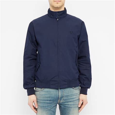 Fred Perry Reissues Made In England Harrington Jacket Navy End Us