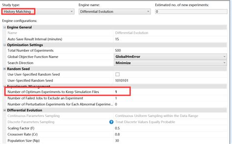 利用cmost进行历史拟合，满足精度要求的方案有很多，缺省只保留一个最优方案，如何保留更多的实验方案结果？ Learn Cmg