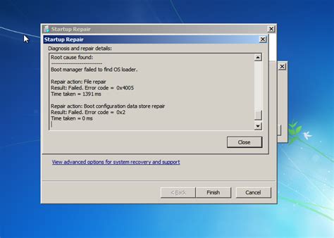 windows 7 hyper v boot manager failed to find os loader super user