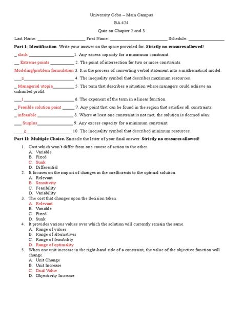 Management Science Pdf Linear Programming Mathematical Optimization