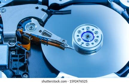 Disassembled Hard Drive Computer Hdd Mirror Stock Photo Shutterstock
