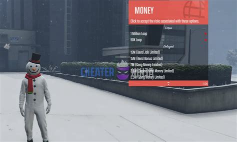Pessi Money V2 GTA V YimMenu Lua Script Cheater Ninja