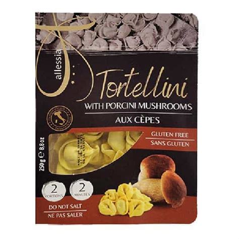Allessia Mushroom Tortellini Gluten Free 250gr Absolute Food