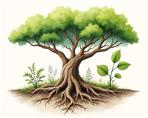 Tree Root Anatomy Drawings Images Free Download On Freepik