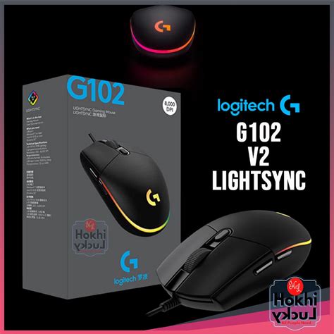 Logitech G102 Lightsync V2 Gaming Mouse Logitech G102 Wired Mouse Gaming Mouse Rgb Lightsync 3