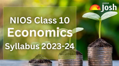Nios Class 10 Economics Syllabus 2024 Download Nios Board 10th