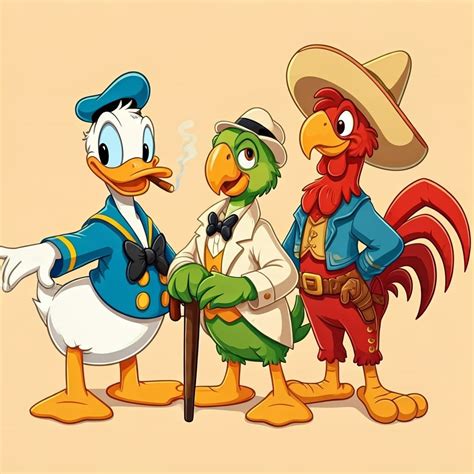 The Three Caballeros By Mnwachukwu16 On Deviantart