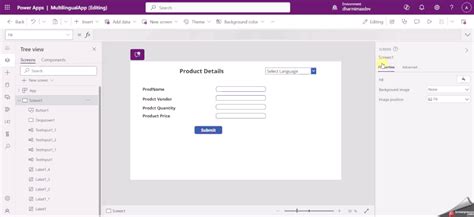 How To Build Multilingual App In PowerApps