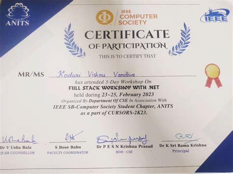 koduri vishnu vardhini on linkedin participated in full stack workshop part of cursors 2k23