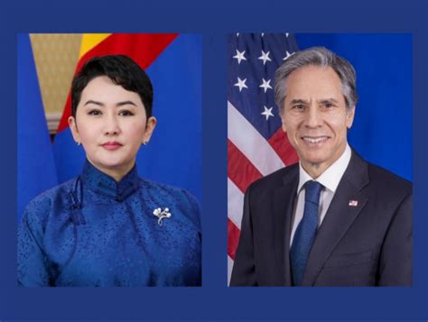 Гадаад харилцааны сайд Б Батцэцэг АНУ д айлчлал хийнэ