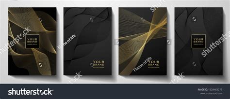 현대적인 커버 디자인 세트 프리미엄 색상의 스톡 벡터로열티 프리 1928463275 Shutterstock