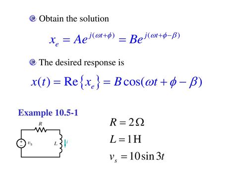 Ppt Chapter 10 Sinusoidal Steady State Analysis Powerpoint