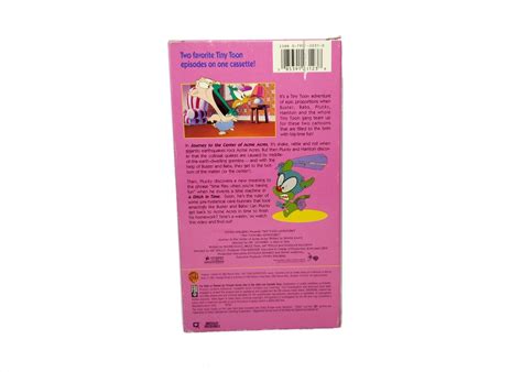 Tiny Toon Big Adventures Vhs Tape 1993 Looney Toons Warner Etsy