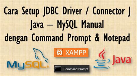 Tutorial Koneksi Manual Java Mysql Dengan Connector J Youtube