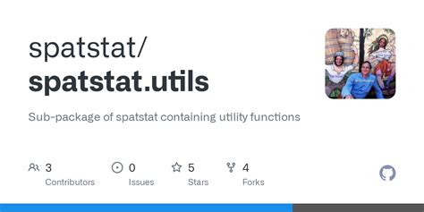 Github Spatstatspatstatutils Sub Package Of Spatstat Containing Utility Functions