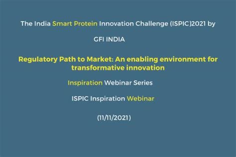 Regulatory Path To Market An Enabling Environment For Transformative Innovation