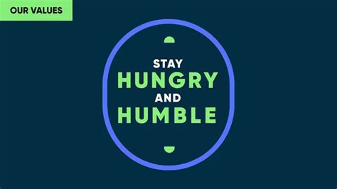 Servicenow Values Stay Hungry And Humble