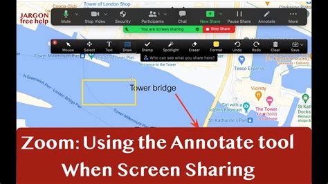 Zoom How To Annotate When Using Screen Sharing Youtube