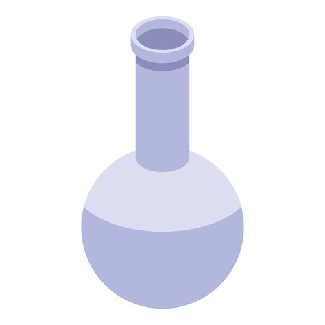 Flask Icon Isometric Style 15379032 Vector Art At Vecteezy