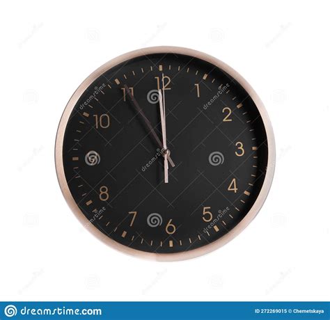 Stylish Analog Clock Isolated On White New Year Countdown Stock Image Image Of Modern Analog Stylish Analog Clock Isolated On White New Year Countdown Stock Image Image Of Modern Analog
