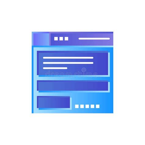 file browser computing code flat color icon vector icon banner template stock vector