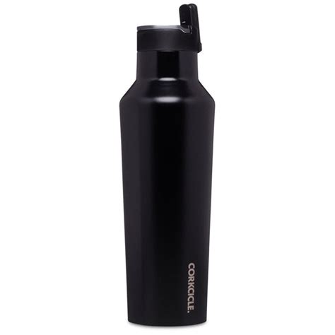 Corkcicle Matte Black Sport Canteen 20 Oz