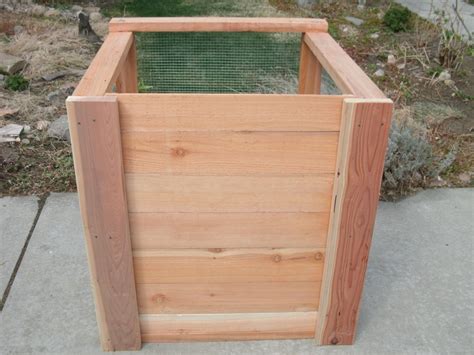 Cedar Compost Bin For A Sustainable Garden
