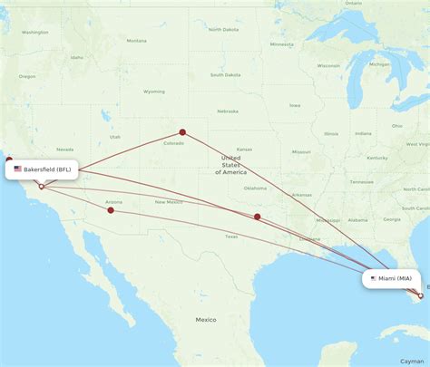Flights From Bakersfield To Miami Bfl To Mia Airlines And Best Routes
