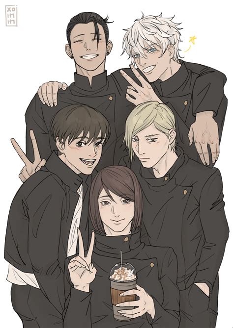 Jjk Season 2 Group Photo ・ig Xohihi Jjk Groups Jjk Second Year