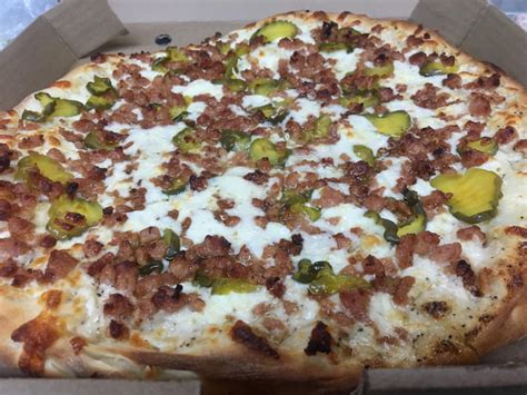 Bacon Pickle Pizza 9GAG